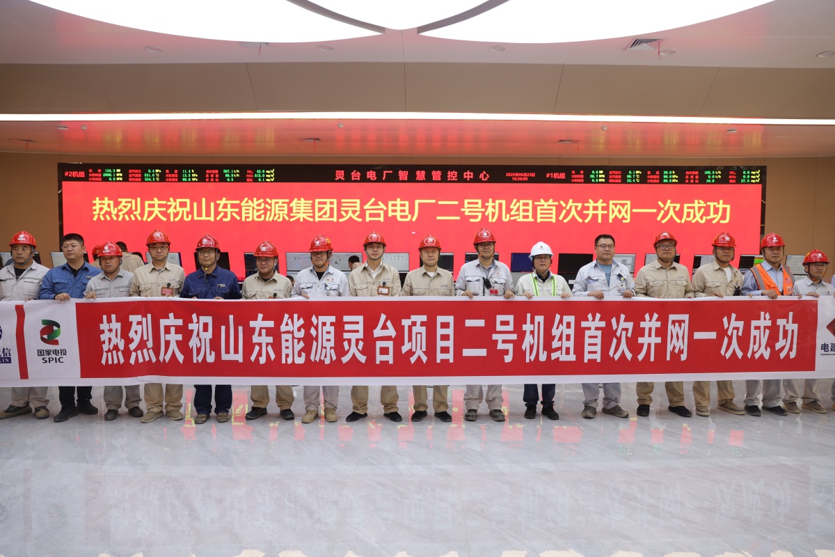 Shandong Energy Lingtai Project completes the first-time grid ...